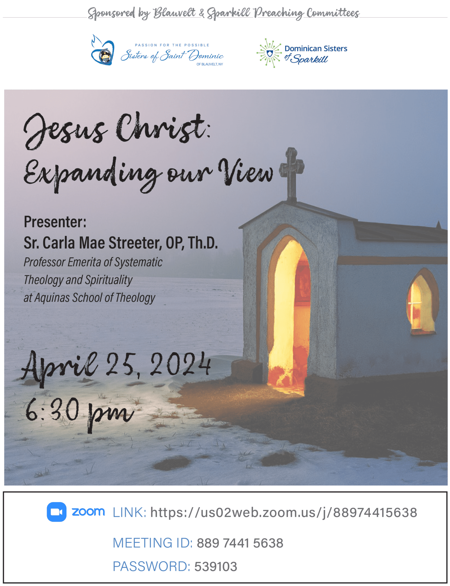 Jesus Christ: Expanding our View - Dominican Sisters of Sparkill