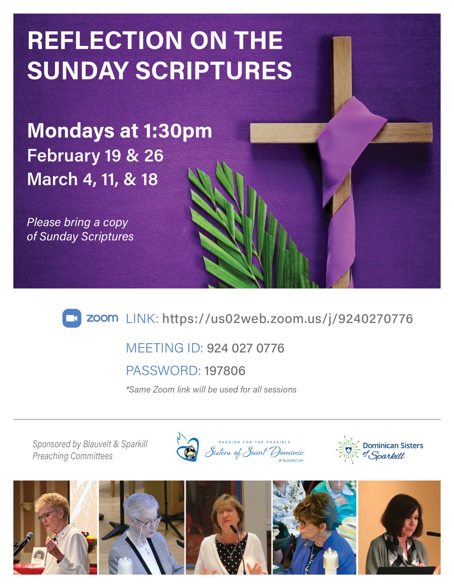 Lectio Divina with Sunday Scriptures for Lent - Dominican Sisters of ...