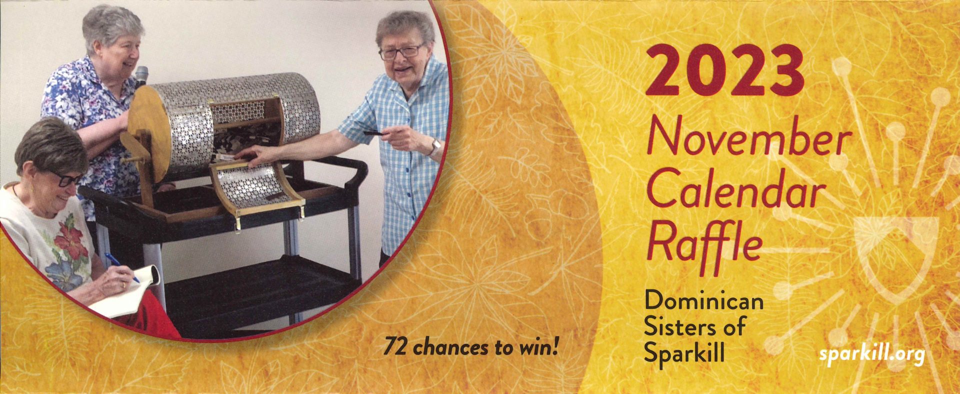 November Calendar Raffle – Dominican Sisters of Sparkill
